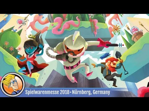 Omega Jump — game preview at Spielwarenmesse 2018 - YouTube
