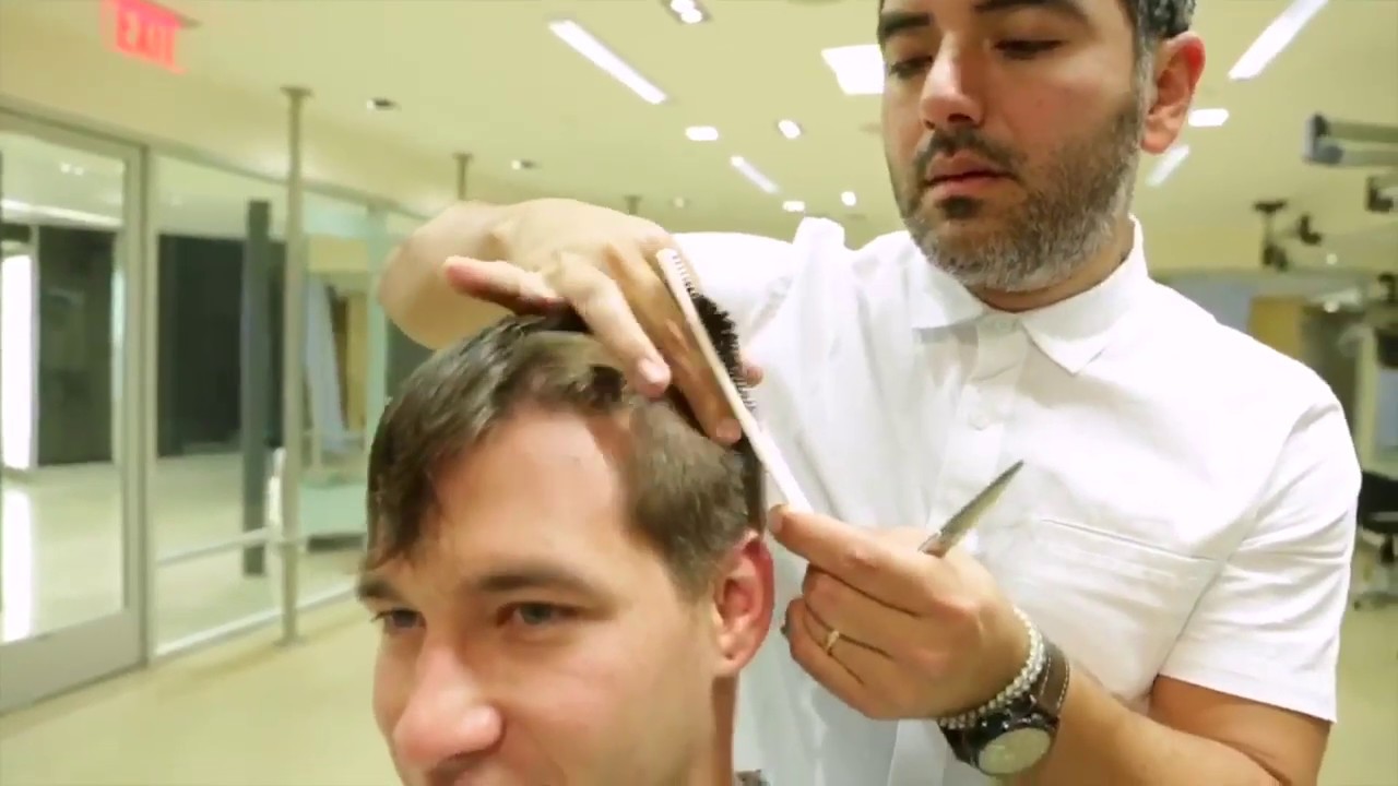 Classic Mens Haircut - YouTube