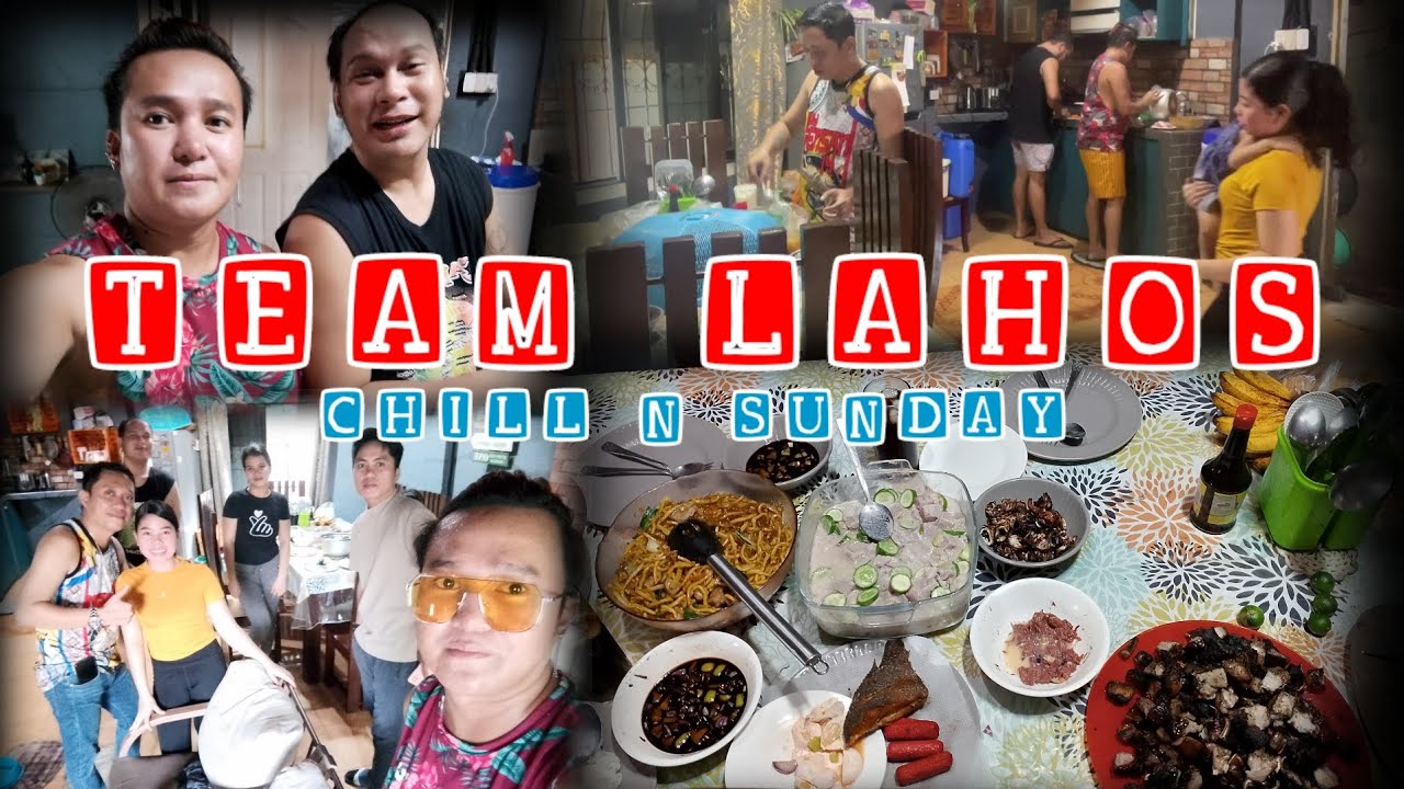 HAVE A BLESSED SUNDAY GUYS | WALA LANG GUSTO KO LANG E-VLOG (bakit ba?) 😅 | TEAM LAHOS ...