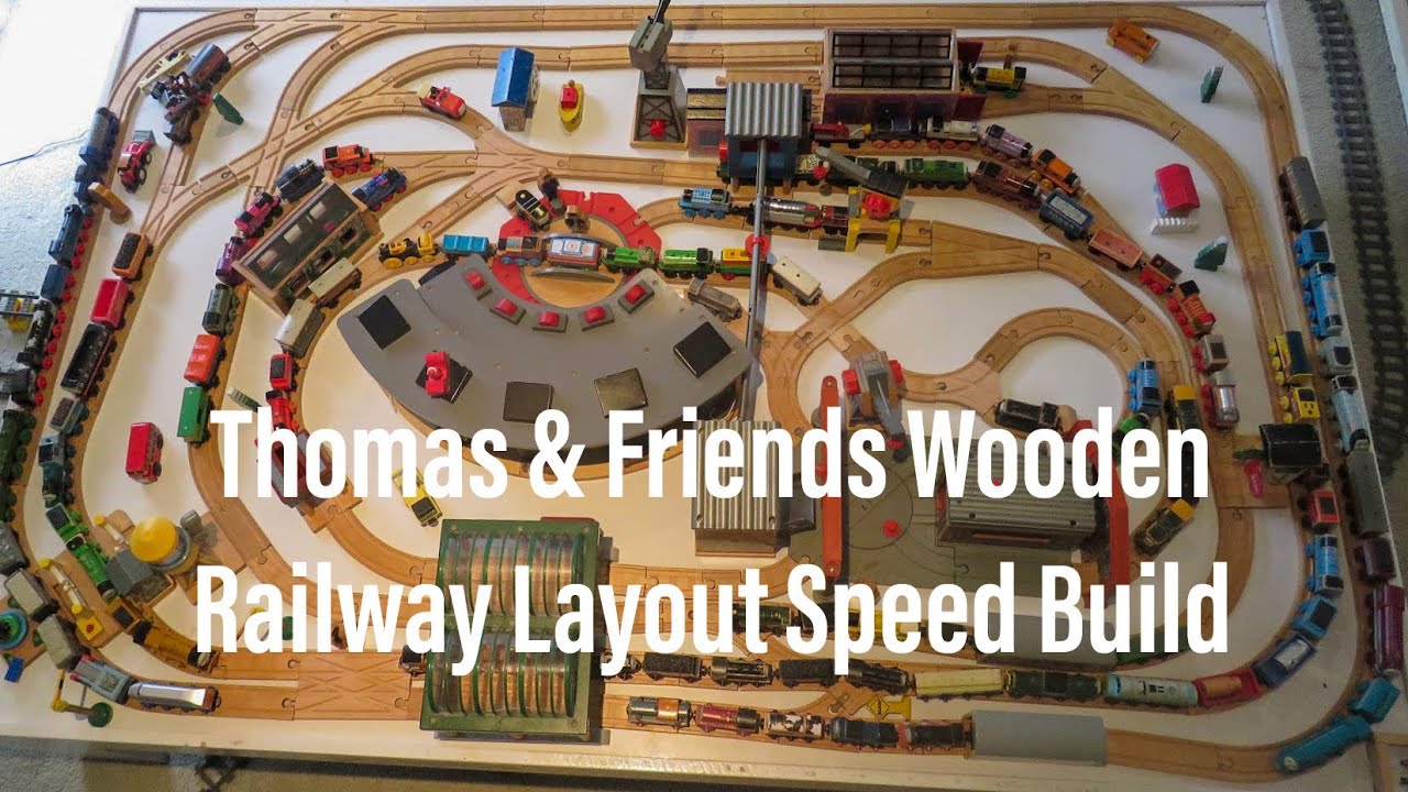 Thomas & Friends Wooden Railway Layout Speed Build #2 - YouTube