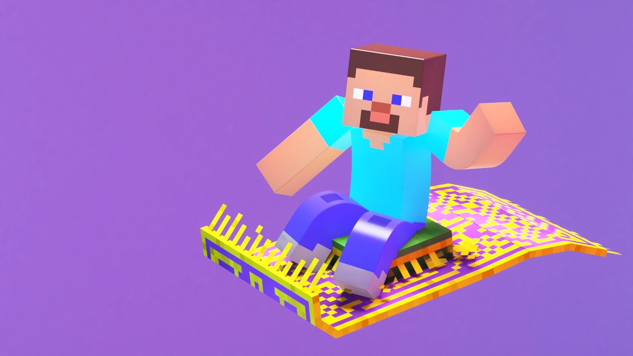 Magic Flying Carpets in Minecraft! - YouTube