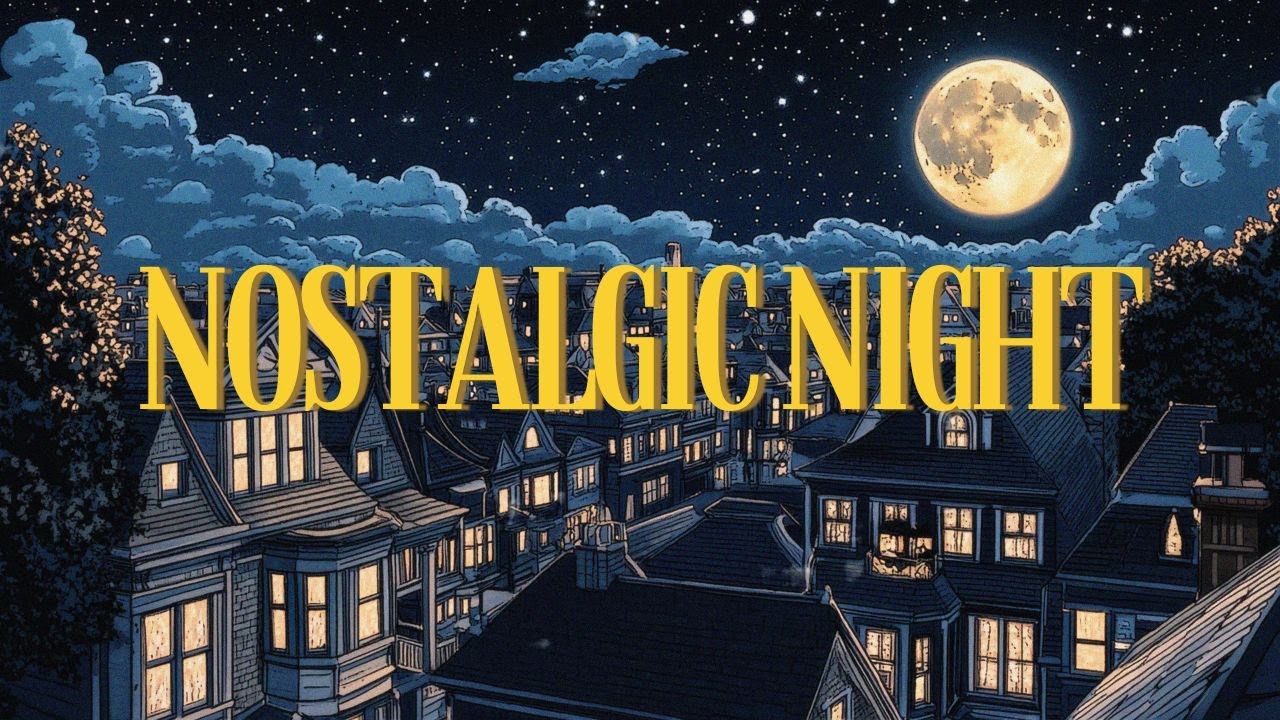 cozy nostalgic night with oldies playing in another room 🌙 - YouTube