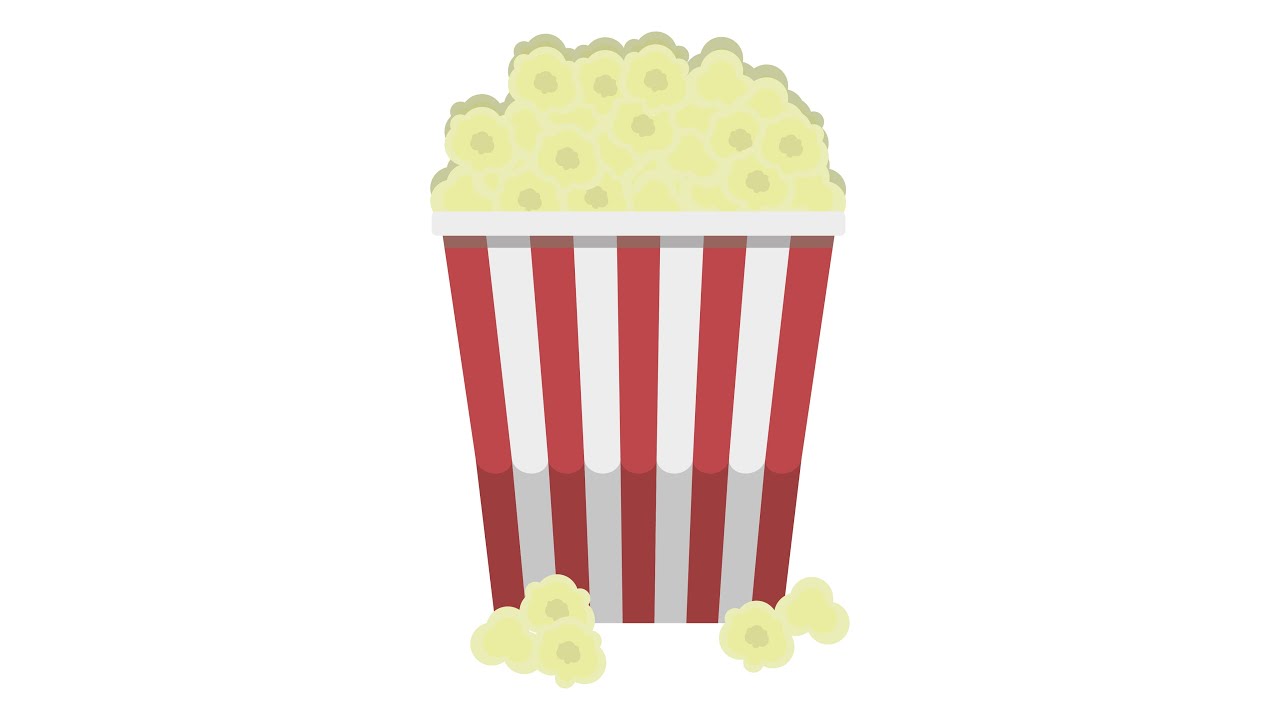 How to Make a Popcorn in Adobe Illustrator - YouTube