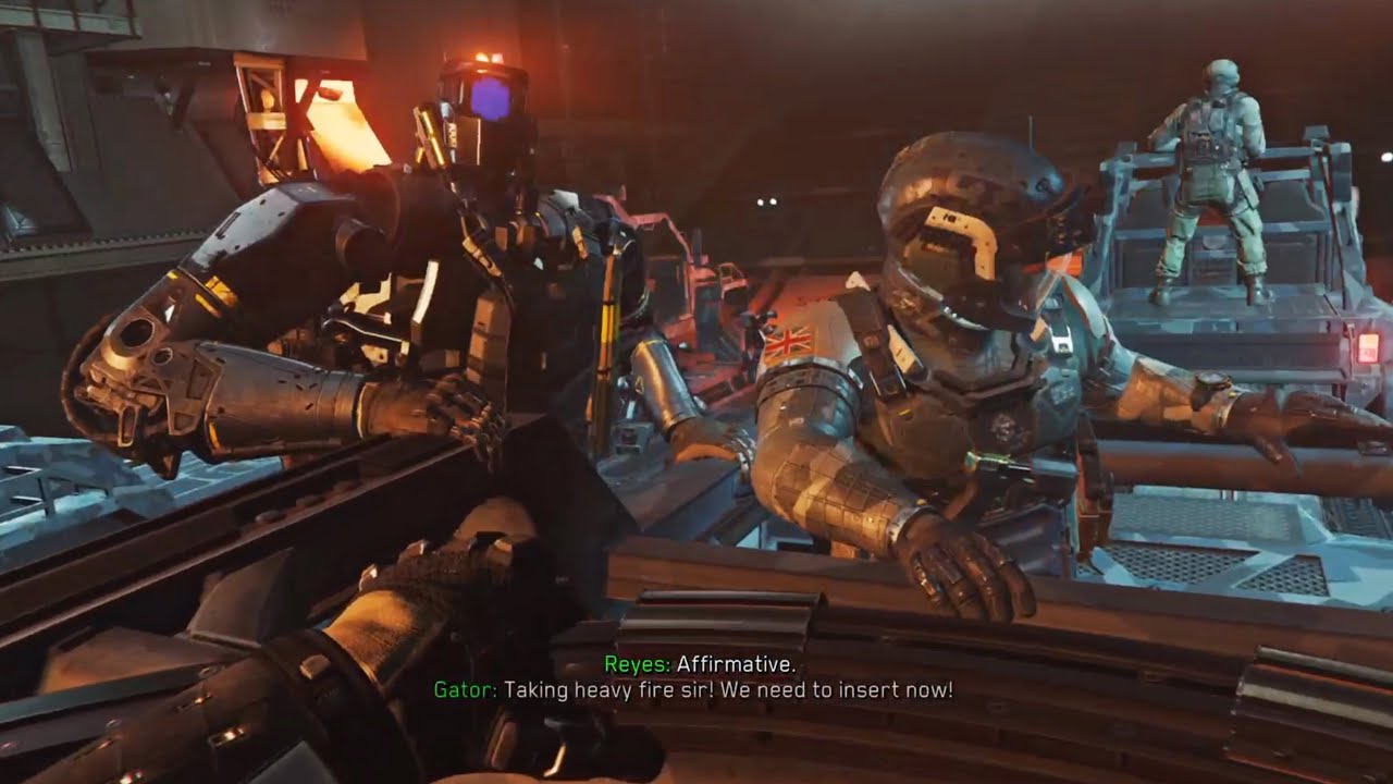 Terminal On The Moon in COD IW campaign mission 6 and 7 On Veteran ...