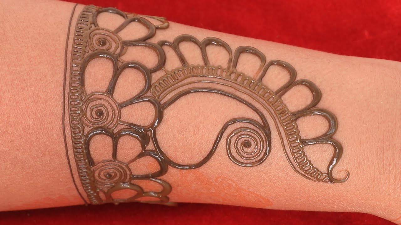 glamorize arabic mehndi design for wedding functions || simple henna , new arebic mehendi ...