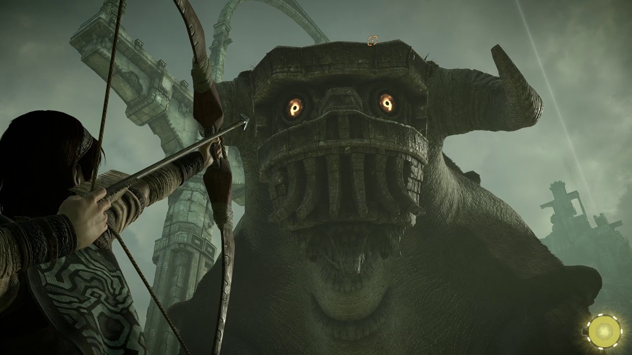 Shadow of the Colossus PS4 - Second Colossus - Quadratus - YouTube