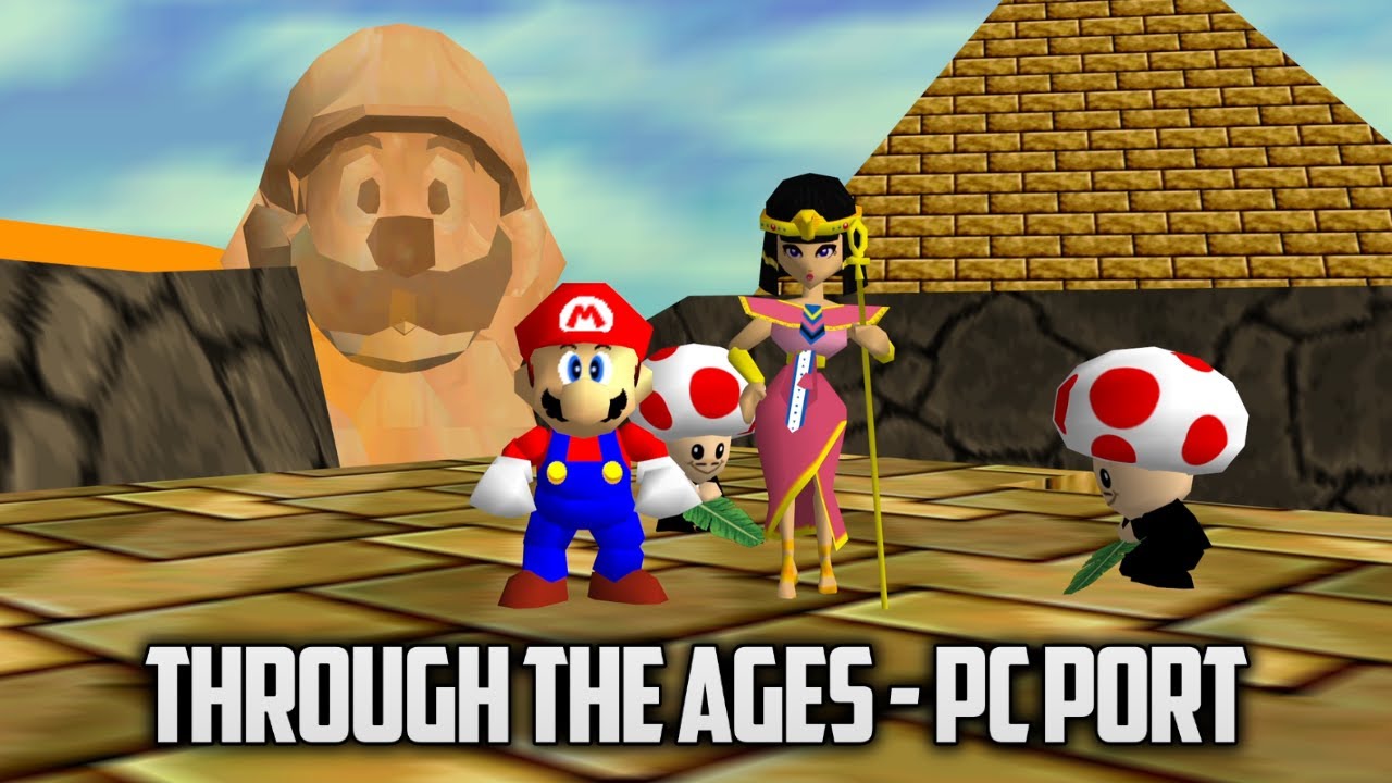 ⭐ Super Mario 64 PC Port - Through the Ages v0.1 - YouTube