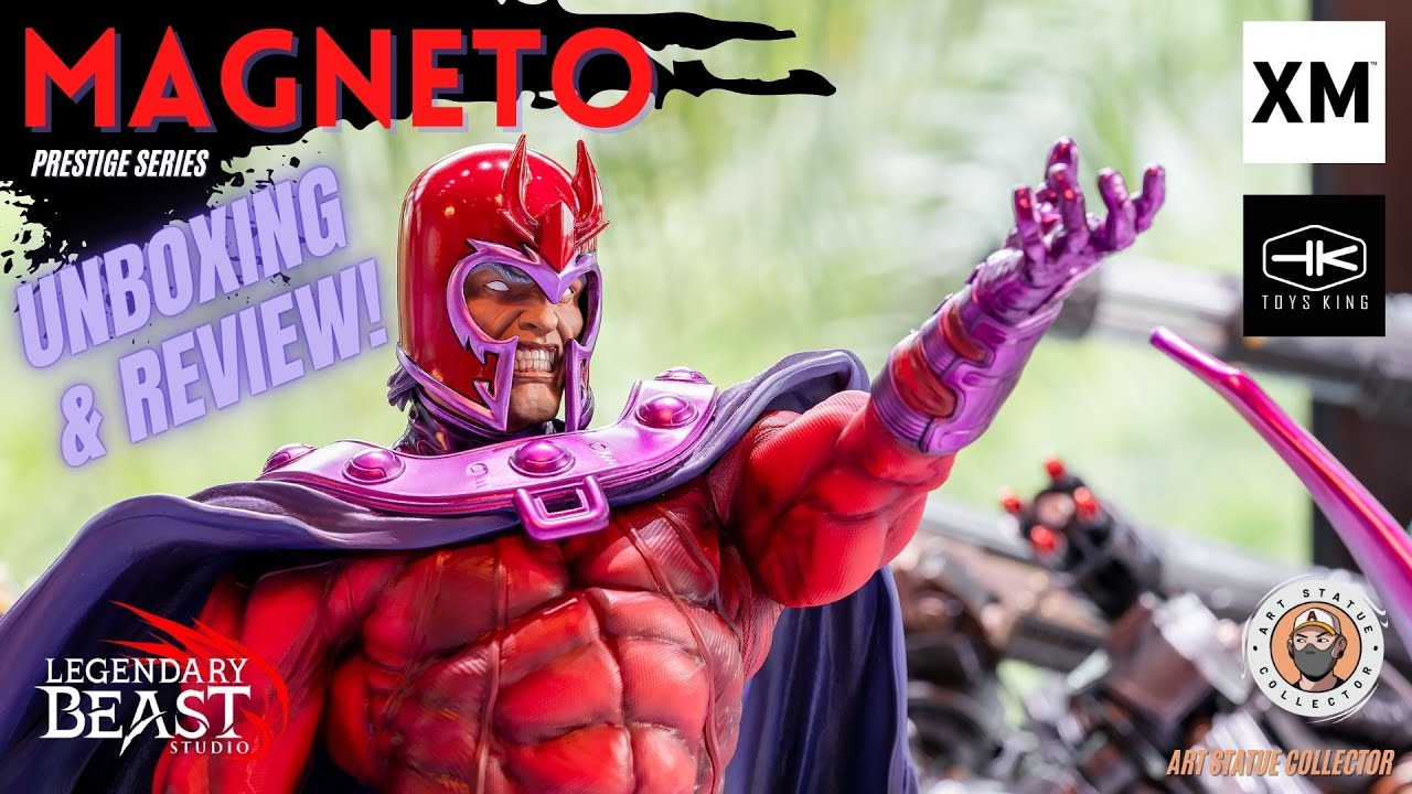 1/3 Scale Magneto Prestige Series Unboxing & Review | Legendary Beast ...