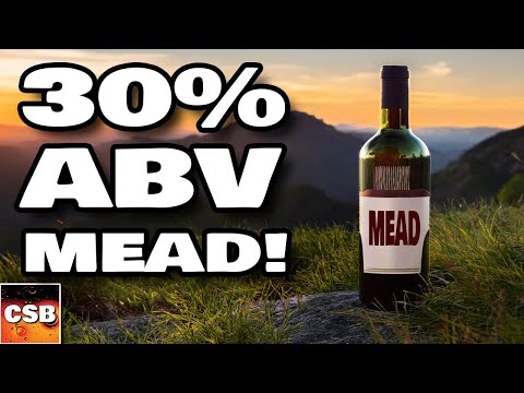 How We Made 30% ABV MEAD!