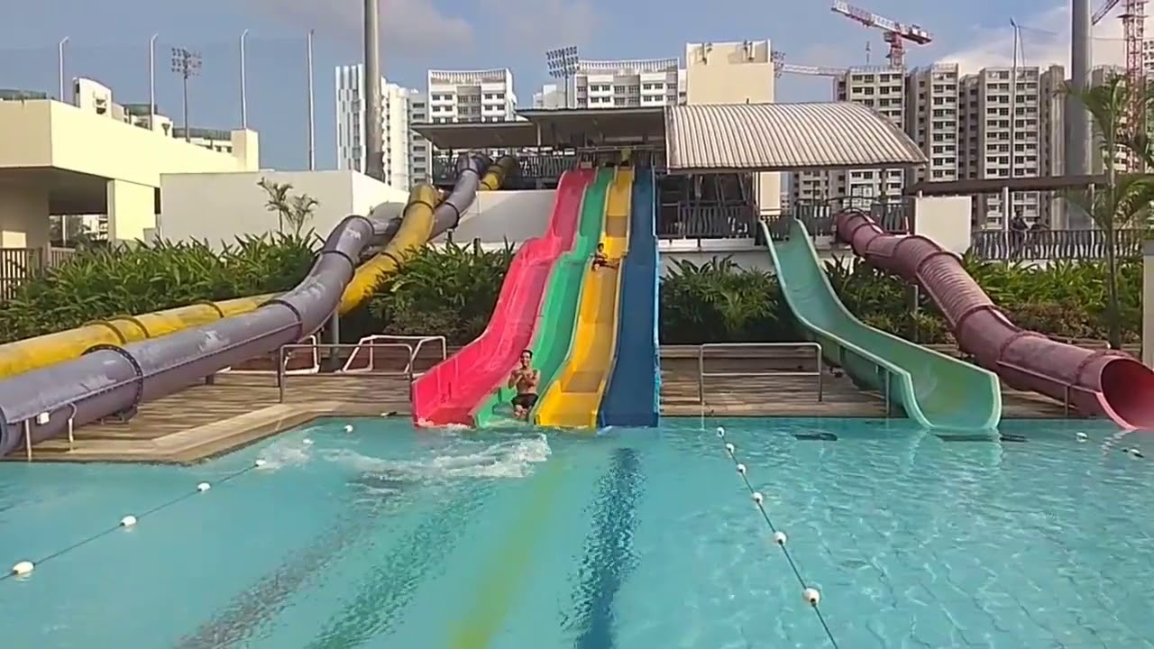 Sengkang swimming pool complex - YouTube