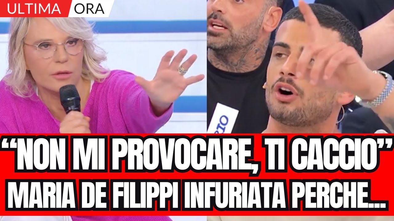 🔴 SHOCK A UOMINI E DONNE: ECCO PERCHÉ MARIA DE FILIPPI ALLONTANA ...