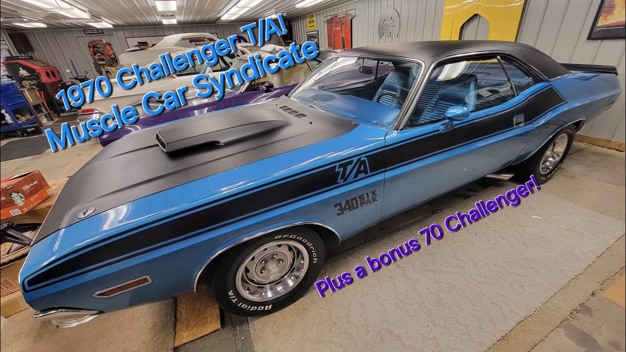 Original Paint 1970 Dodge Challenger T/A 340 Six Pack with a Bonus 70 N Code Challenger - YouTube