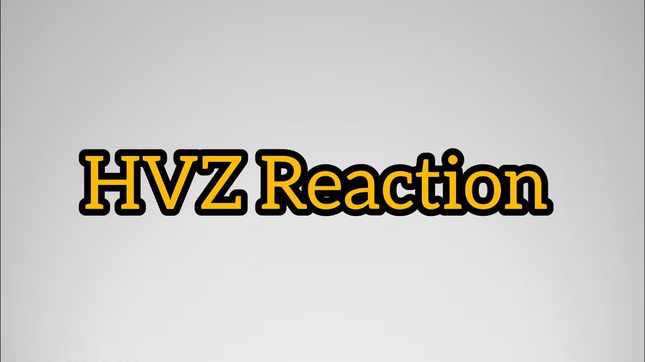 HVZ reaction|Name reaction|Aldehyde ketone carboxylic acid|#youtube # ...