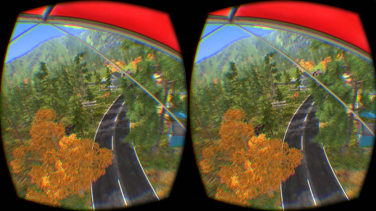 gliding in oculus rift unity3d prototype - YouTube