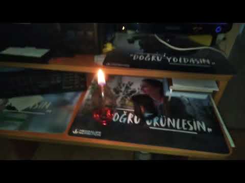 Meşale tipi süs biblosu
