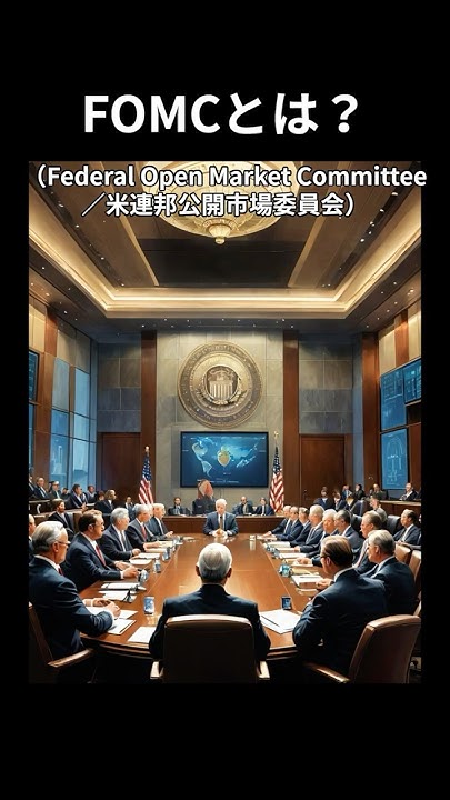 【初心者向け】FOMCとは？政策金利を決める“アメリカ経済の司令塔” #投資 #株 #fomc #アメリカ - YouTube