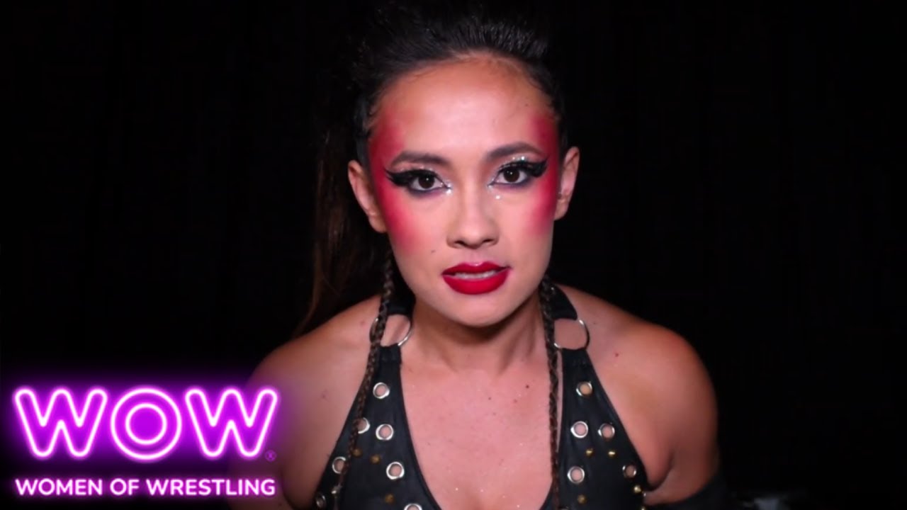 Genesis Dunks on Santana Garrett! 🔥 | WOW - Women Of Wrestling - YouTube