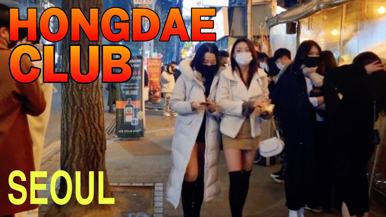 [4K] Hongdae walking tour-walking in Hongdae club street -hongdae ...