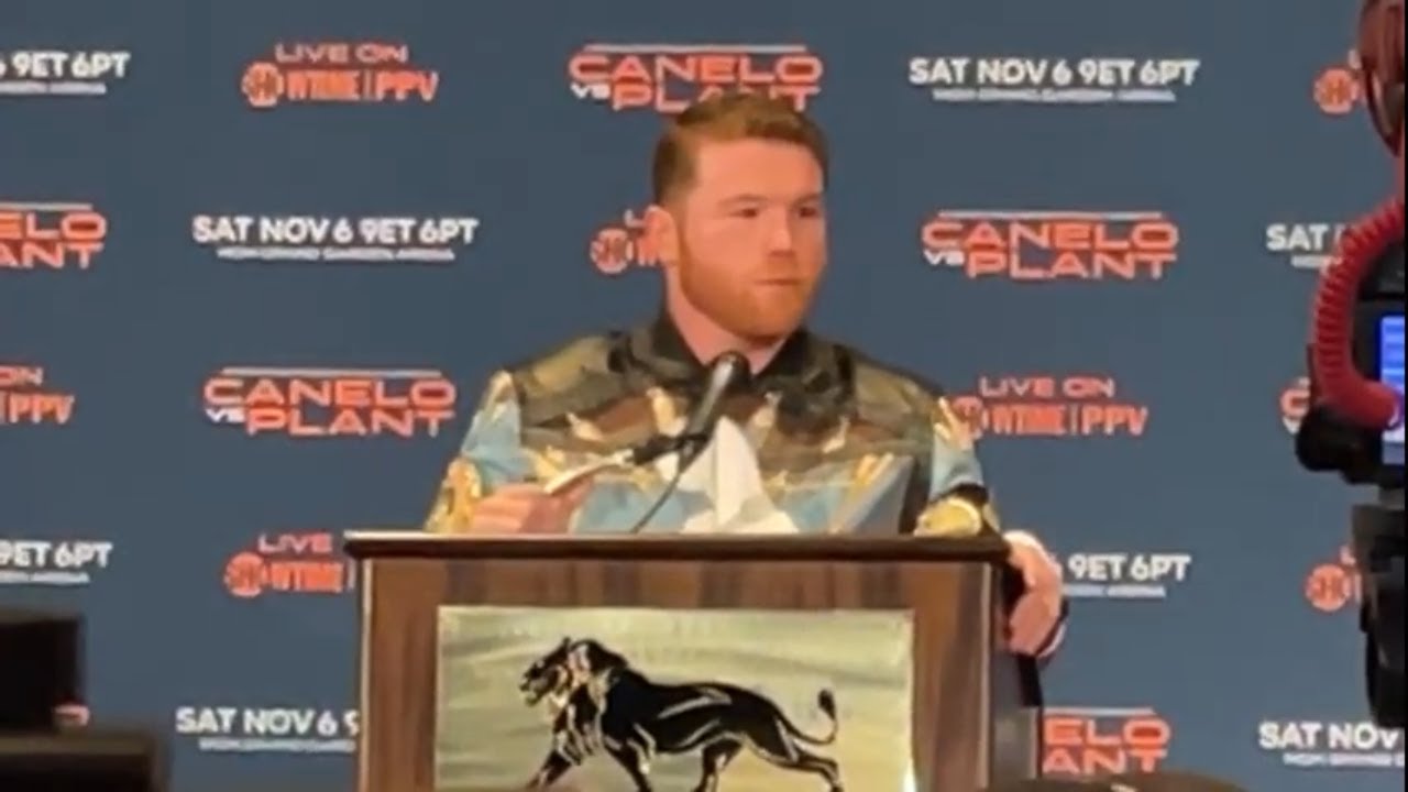 CANELO UNDISPUTED POST FIGHT PRESS CONFERENCE - YouTube