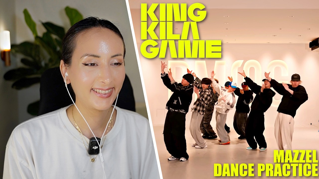 MAZZEL / King Kila Game -Dance Practice- REACTION (ENG/JPN SUB) - YouTube