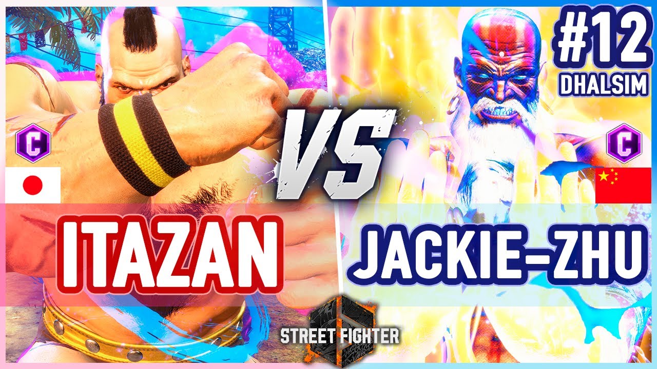 SF6 🔥 Itazan (Zangief) vs Jackie-Zhu (Dhalsim) 🔥 Street Fighter 6 - YouTube