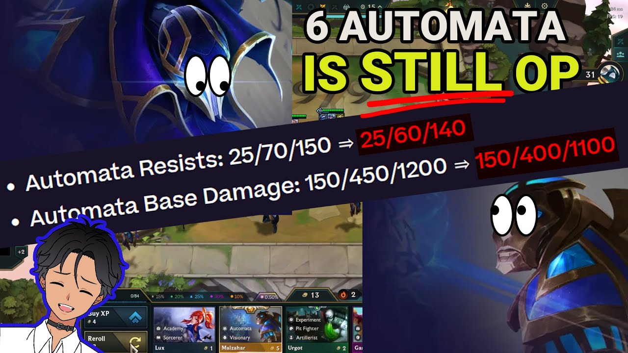They thought they could nerf 6 AUTOMATA (TFT Set 13) - YouTube