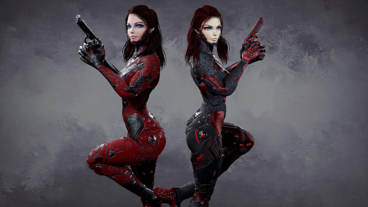 Sci Fi Rachel Unreal Video Preview - YouTube