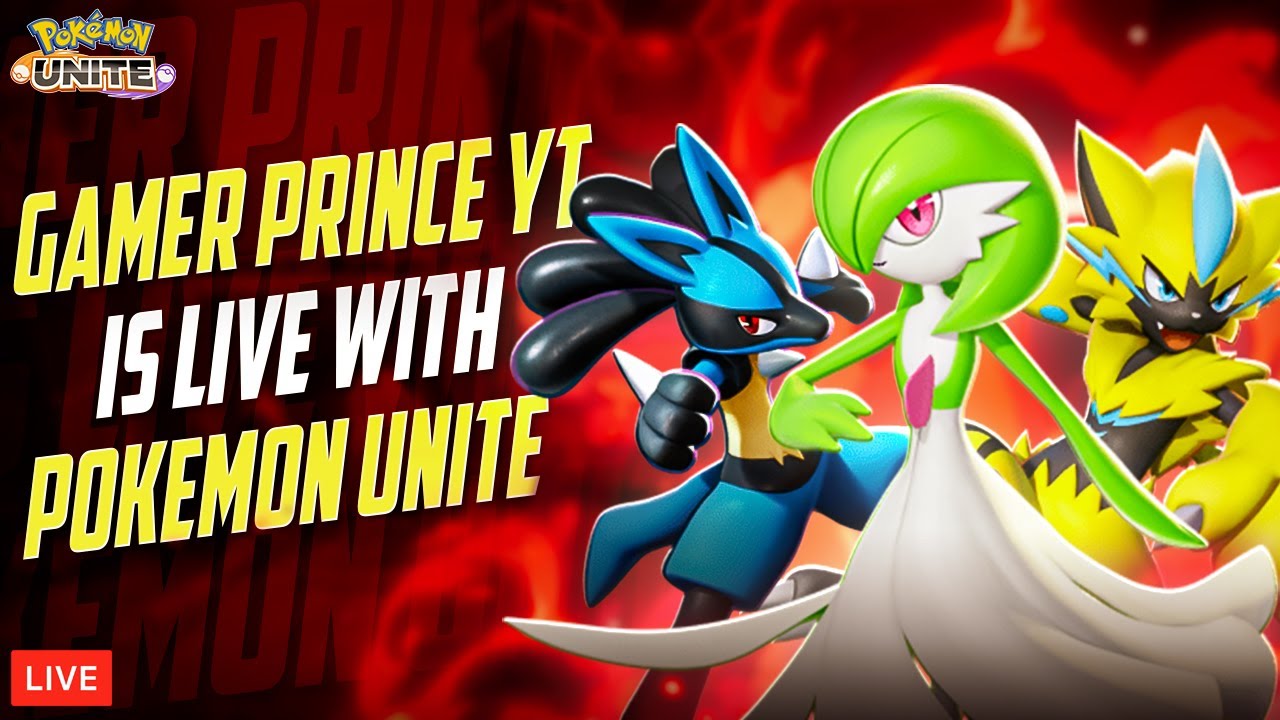 Subscribers Games.... | Pokemon Unite Live | Gamer Prince YT # ...
