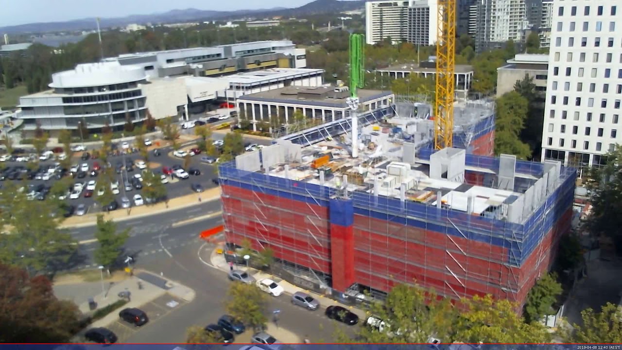 Canberra Building Full Timelapse - Over One Day - YouTube