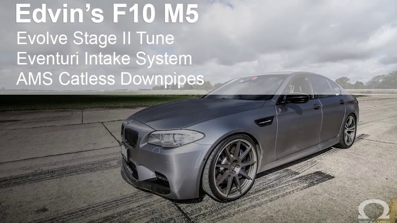 Evolve Automotive - Edvin's Evolve Equipped F10 M5 vs BMS F10 M5 - YouTube