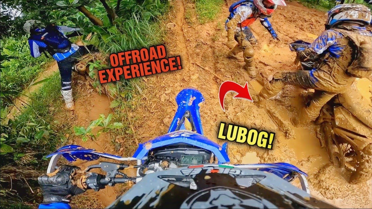 FIRST TIME OFFROAD EXPERIENCE USING YAMAHA WR 155 - YouTube