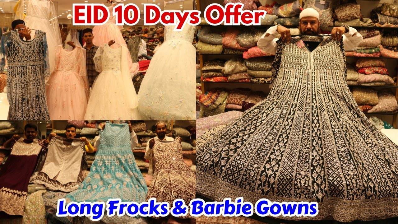 EID Special 10 Days Offer Trendy Designer Long Frocks & Barbie Gowns # ...