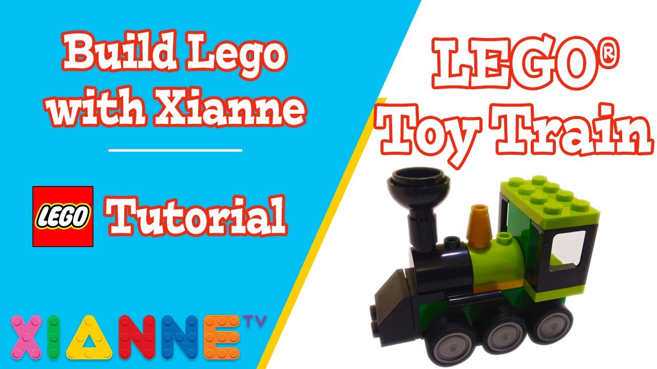 How to build Mini LEGO® Toy Train - YouTube