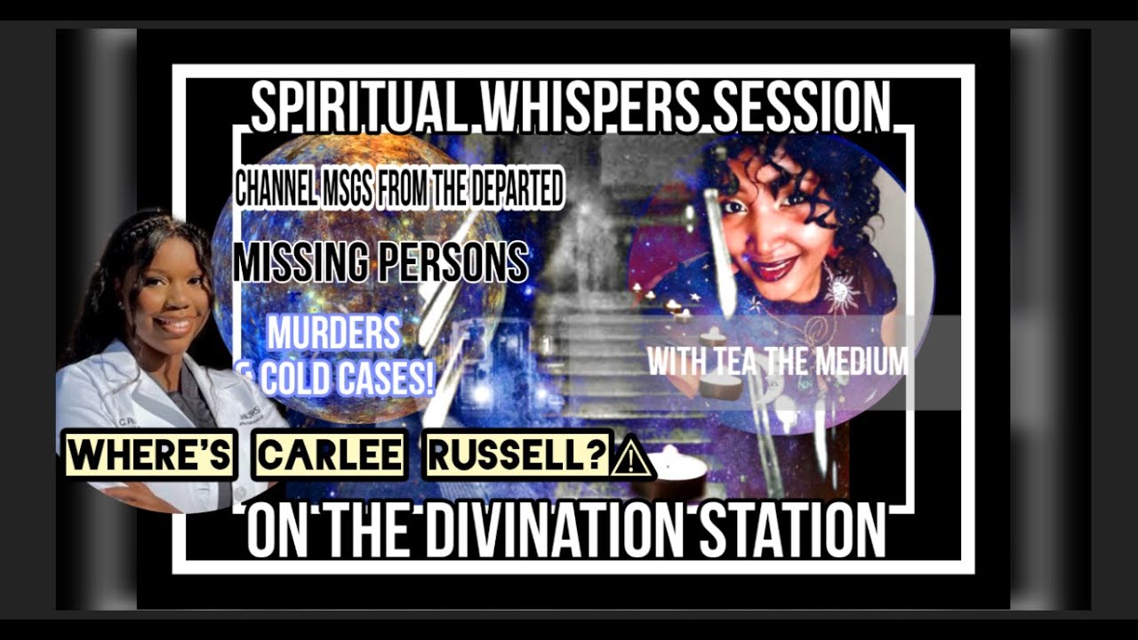 Carlee Russell's Been Found!! But Is She SAFE??!! Channel Msgs & Tarot ...