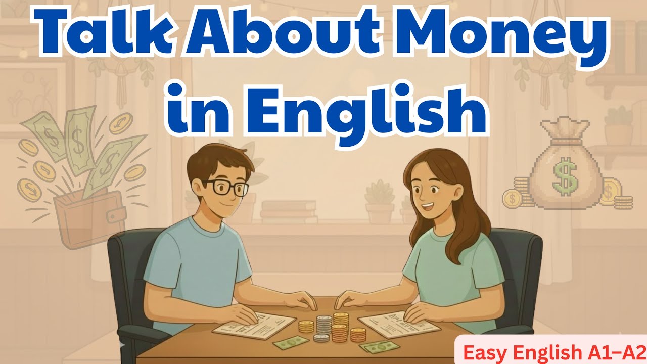 Talk About Money in English | Easy English A1–A2 for Beginners - YouTube