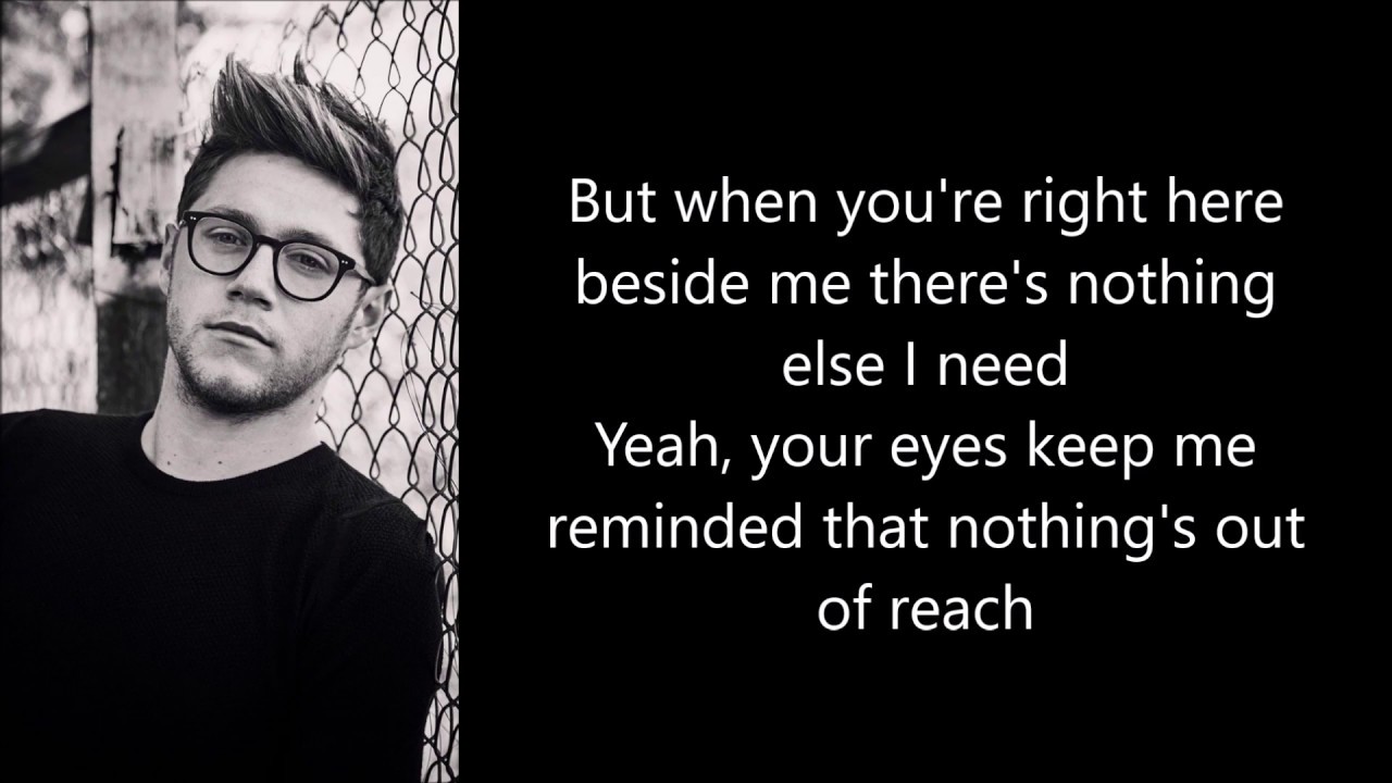 Niall Horan - Finally free (lyrics) - YouTube