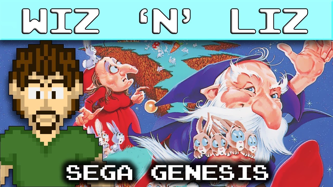 Wiz 'N' Liz: The Frantic Wabbit Wescue (Sega Genesis) - Retro Game ...