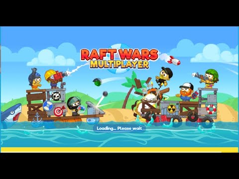 Raft Wars Multiplayer|Gameplay| Adventure games|Brilliant players - YouTube