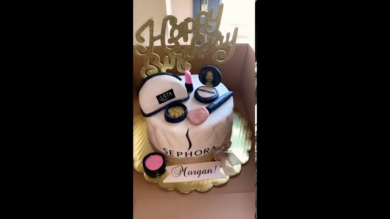 Sephora cake - YouTube