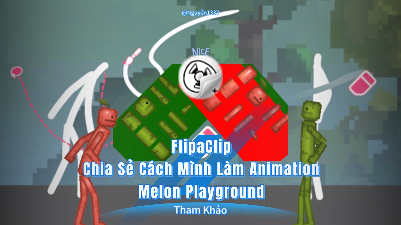 Melon Sandbox: FlipaClip Chia Sẻ Cách Mình Làm Animation Melon | (tham ...