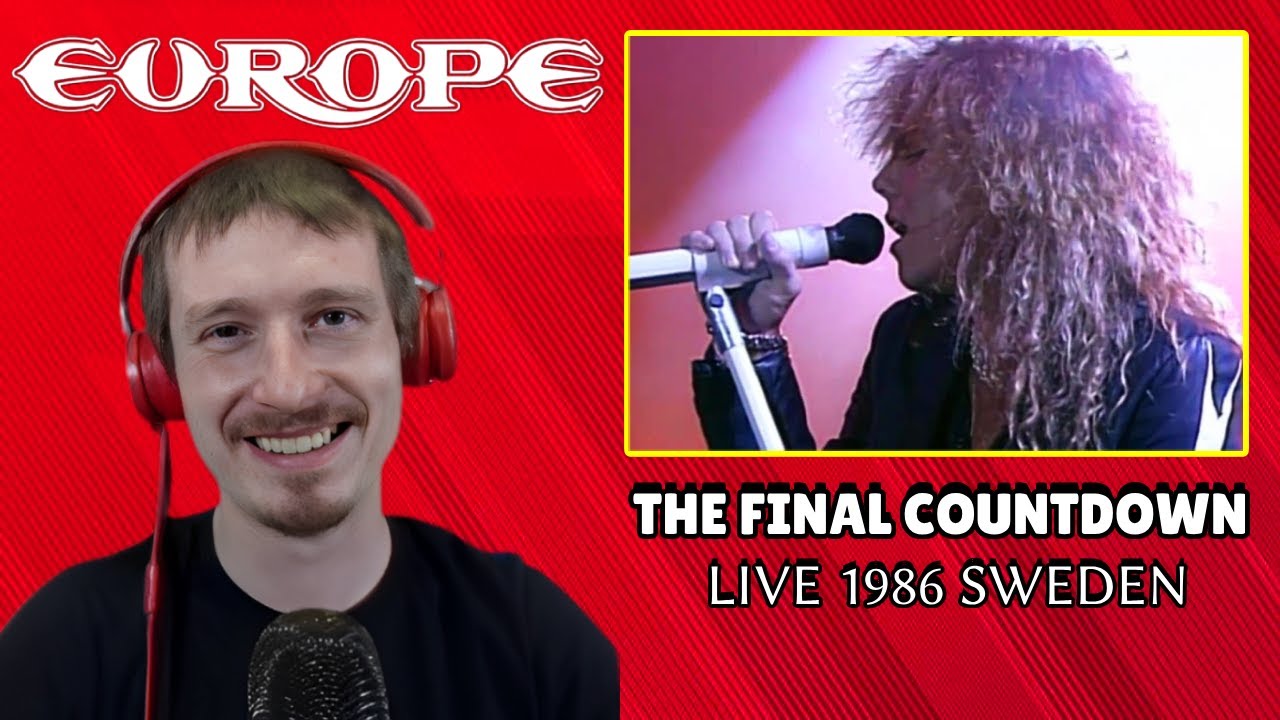 Phenomenal! Europe - The Final Countdown Live 1986 Sweden | REACTION - YouTube