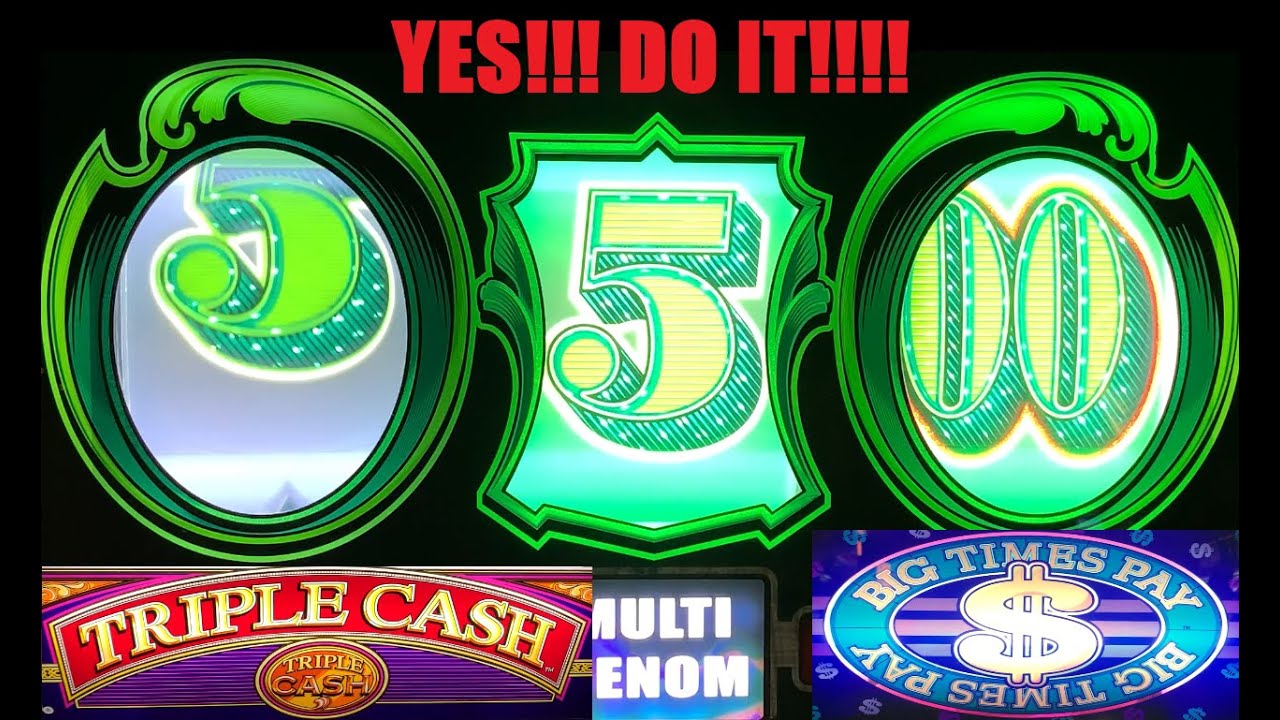 CASINO SLOTS: TRIPLE CASH + BIG TIMES PAY + CASH MACHINE SLOT PLAY! YES ...