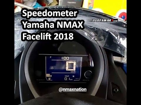 Nyala Speedometer Yamaha NMAX Facelift 2018 | Pertamax7 - YouTube