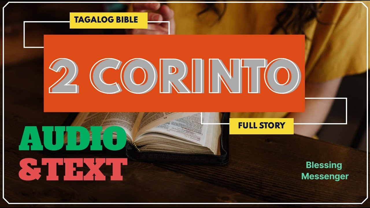 2 Corinto ⛽Full Story TAGALOG BIBLE (Audio + Text), Holy Bible 2 ...