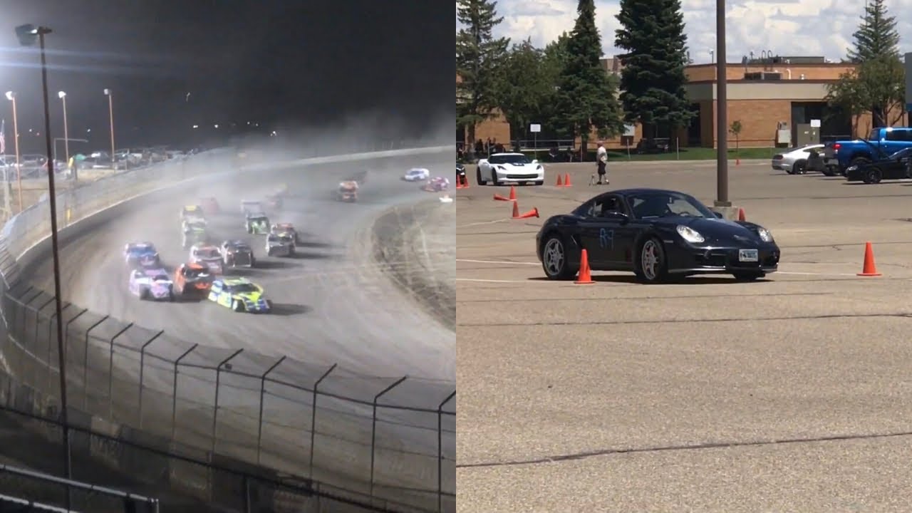 Dirt Track Racing & Autocross - Wyoming July 4th Racing Events - YouTube