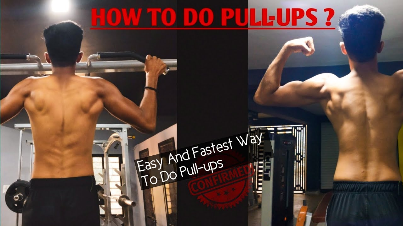HOW TO DO PULL-UPS? STEP BY STEP,BACK-TO-BASICS | कैसे बढ़ाएं PULL-UPS ...