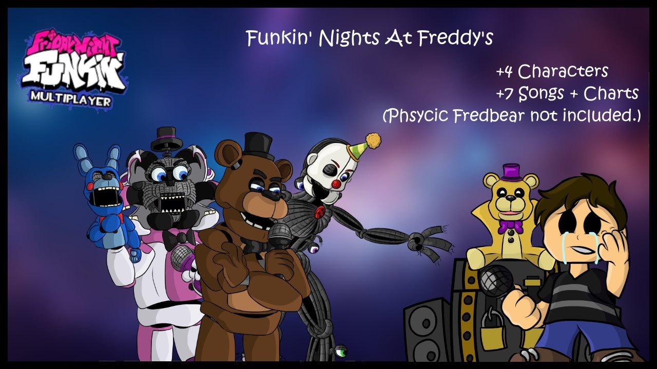 Funkin' Nights At Freddy's For FNF Multi - YouTube