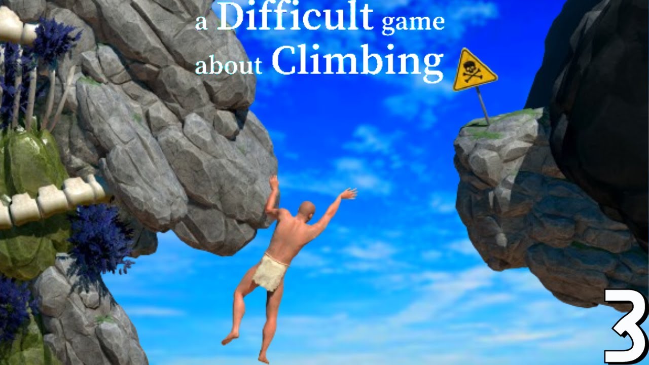 SPEEDRUNNING (kind of) | A DIFFICULT GAME ABOUT CLIMBING - YouTube