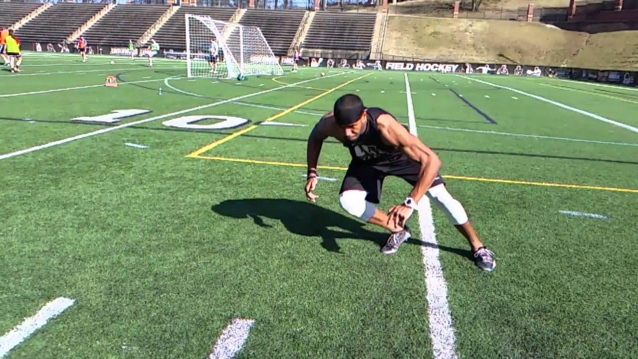 Greg Coble WR Lindenwood: Pro Agility Reps - YouTube