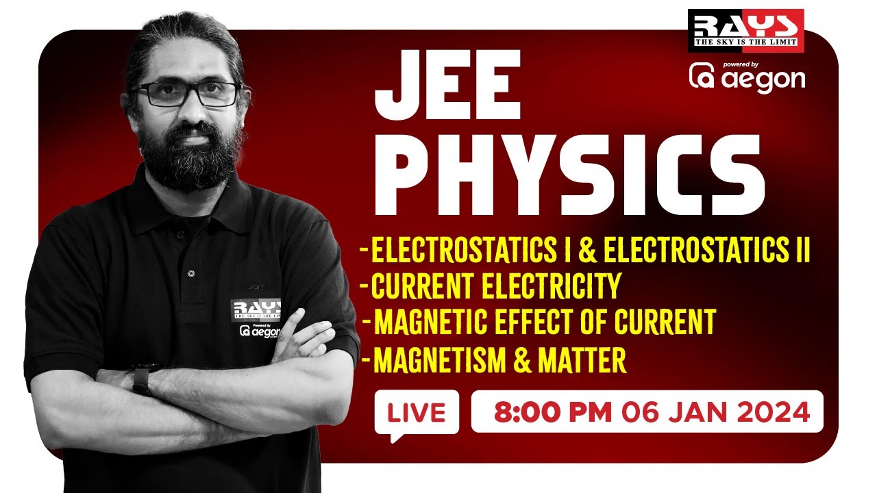 JEE Exam PHYSICS | Rays JEE🔴 - YouTube